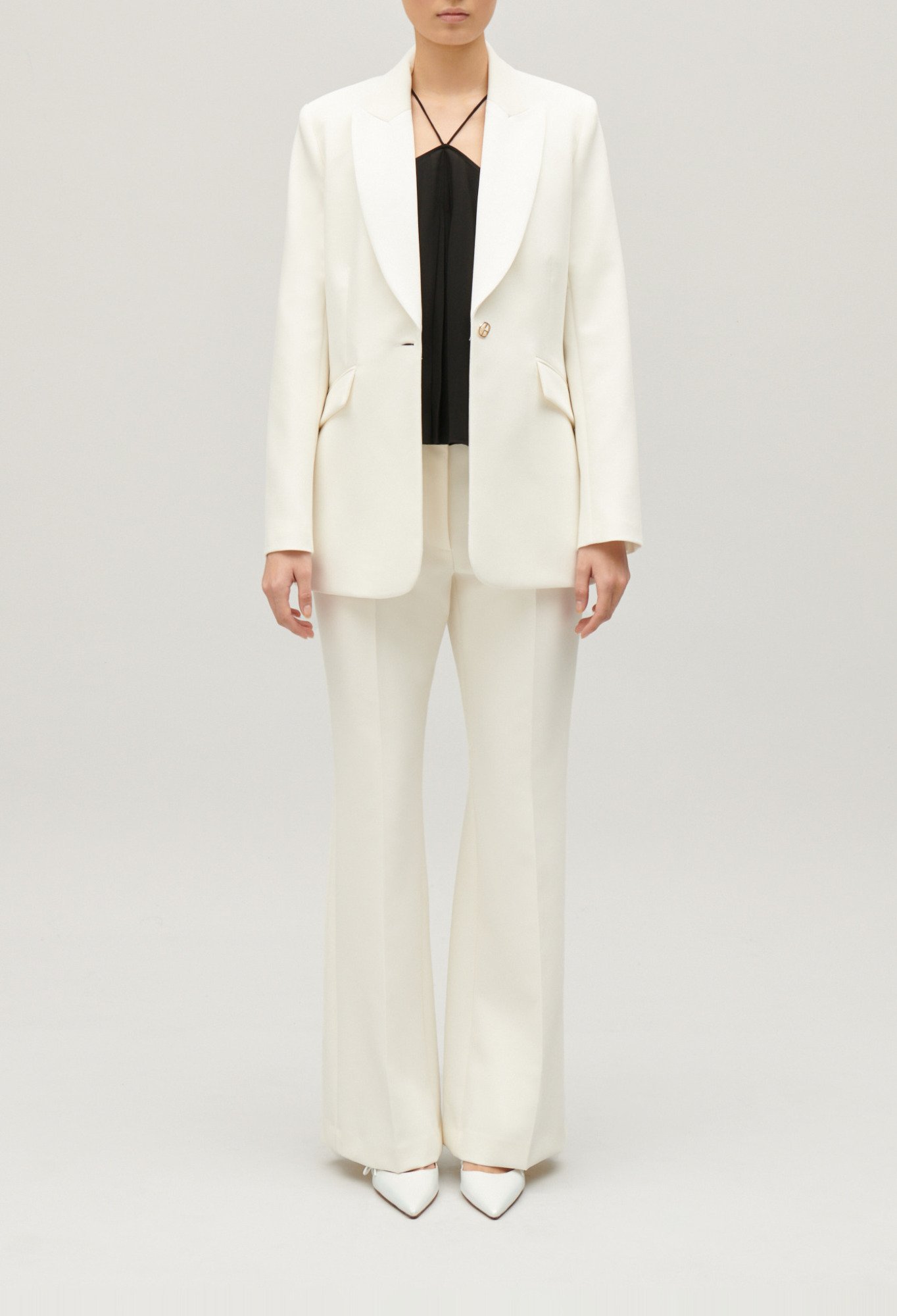 Dual fabric suit jacket for women | Claudie Pierlot